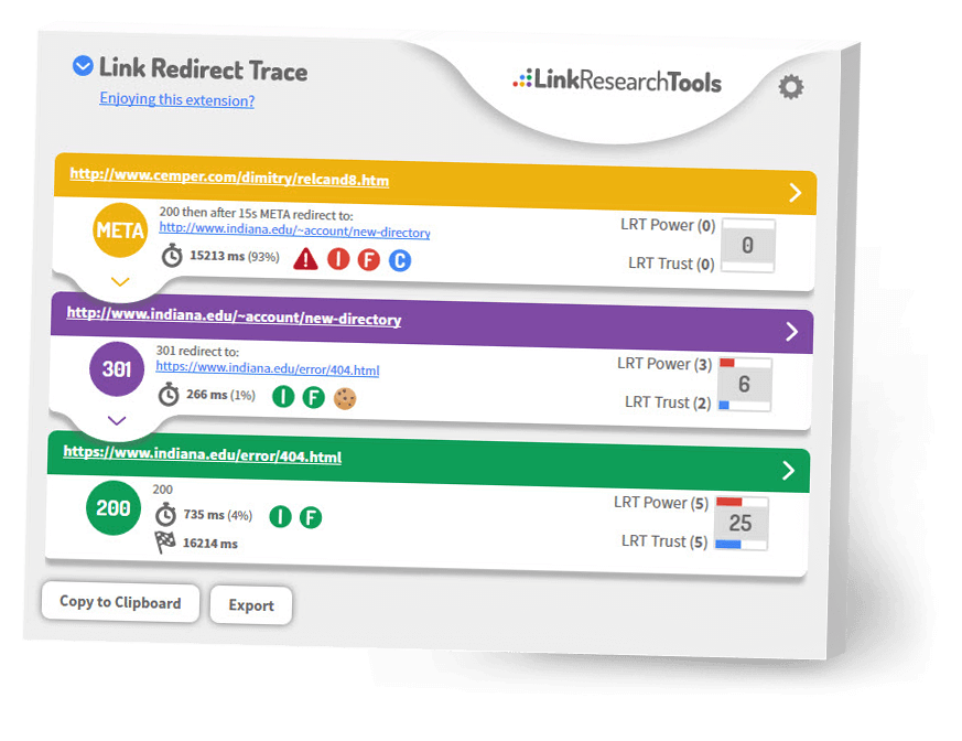 Link Redirect Trace - Most versatile Redirect Checker Link Redirect Trace - Most versatile Redirect Checker
